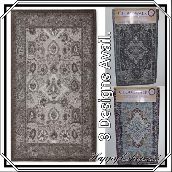 Cloudwalk | Other | Cloudwalk Orthopedic Foam Woven Accent Rug Mat ...